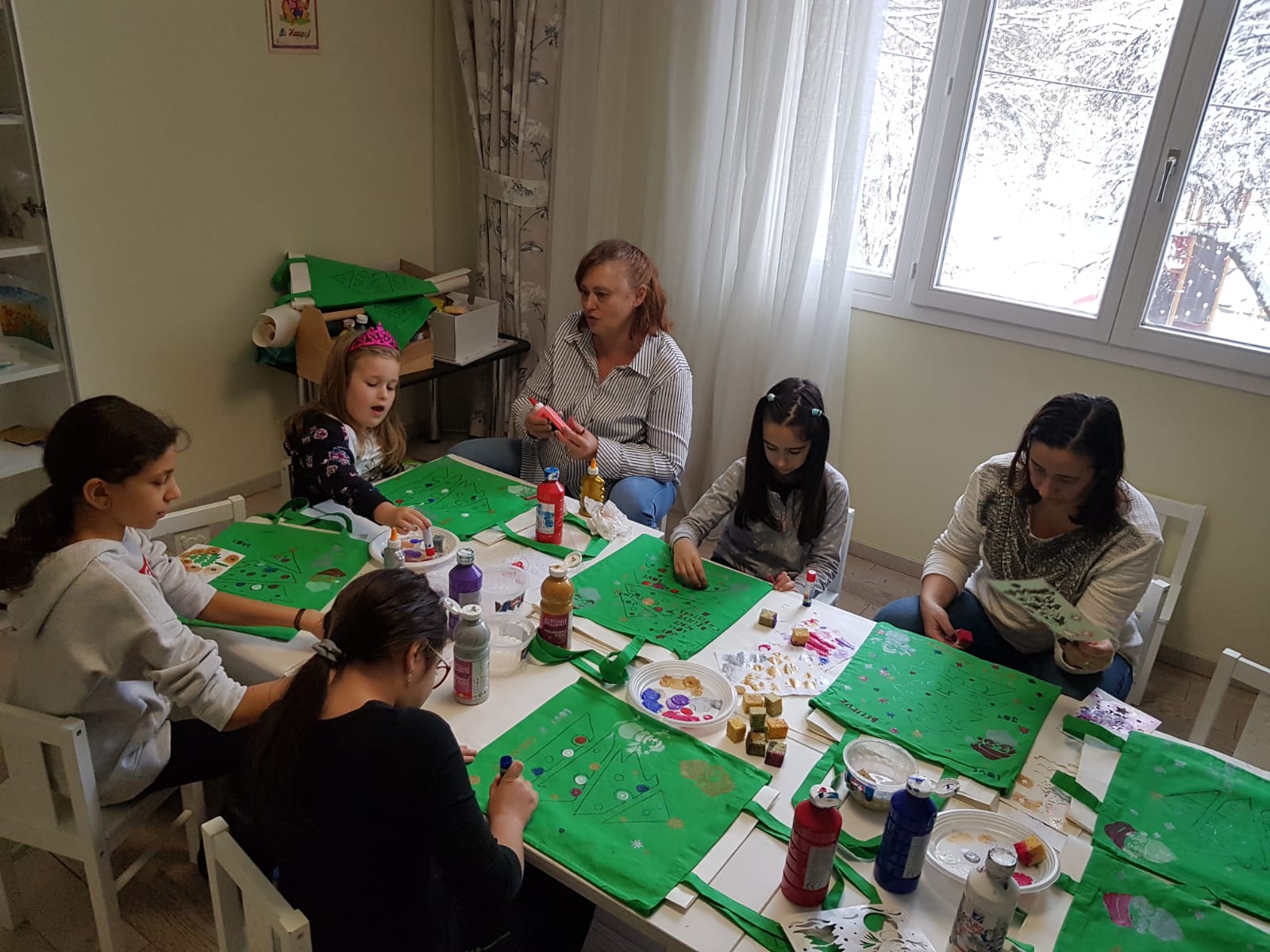 Atelierele de creație pentru copii încep în Satul Francez