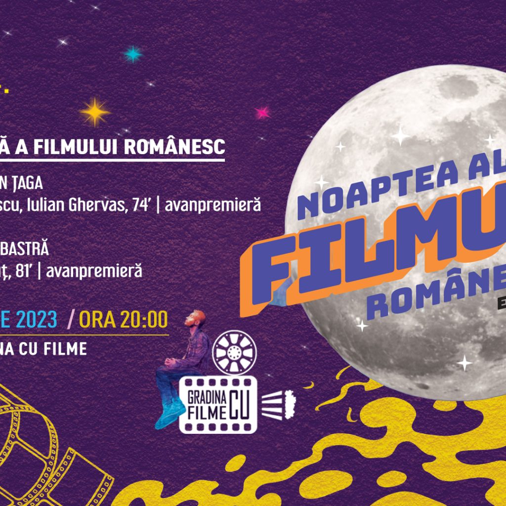 NOAPTEA ALBĂ A FILMULUI ROMÂNESC la CREART - Grădina cu Filme - creart